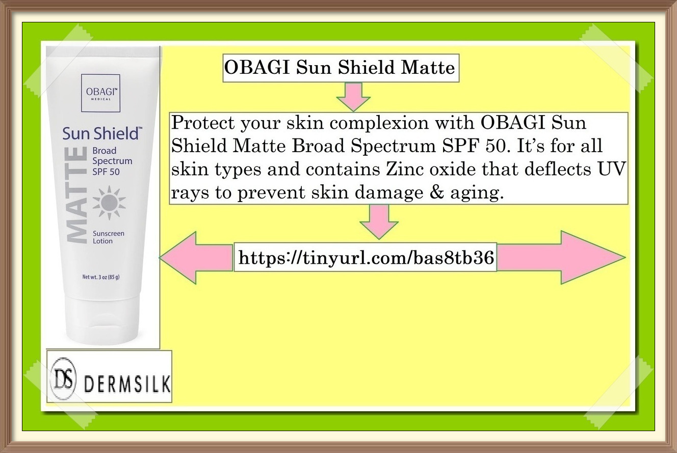 OBAGI Sun Shield Matte SPF 50 - Gifyu
